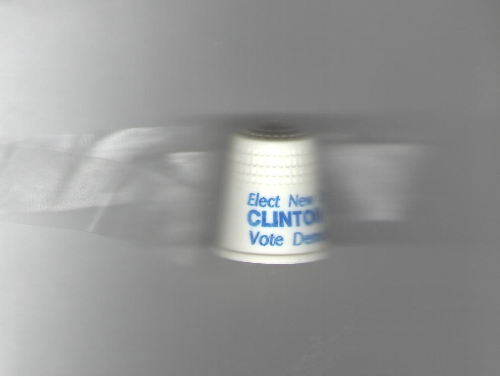 Bill CLINTON Al GORE 1992 PRESIDENT Campaign THIMBLE New Leadership ...