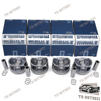 MAHLE Pistons Rings Set Φ83+0.5mm For Mercedes-Benz C250 C300 W205 2.0T ...