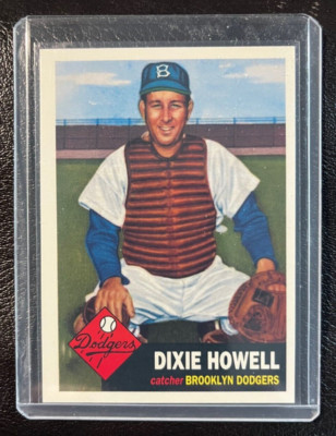 1995 Topps Archives Dixie Howell 1953 Reprint #255 MINT* | eBay