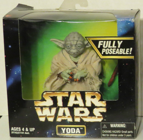 STAR WARS YODA ACTION COLLECTION FULLY POSEABLE SEALED | eBay