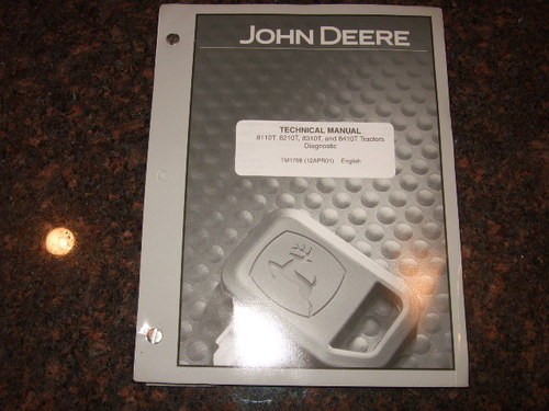 John Deere 8110T 8210T 8310T 8410T Tracteurs Diagnostic Technique ...