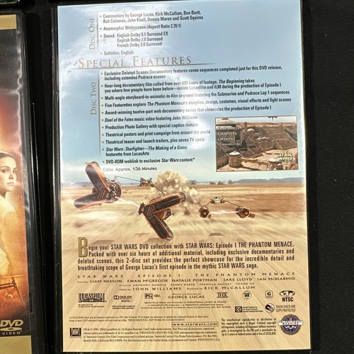 Star Wars Limited Edition DVD Set Original Trilogy Unaltered Theatrical ...