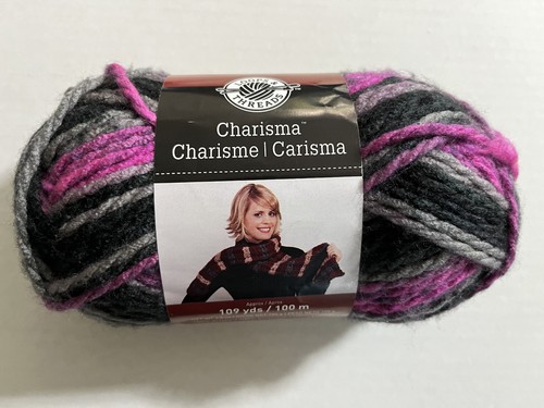 Lot of 4~LOOPS & THREADS CHARISMA~COLOR BLACK RASPBERRIES VARIEGATED | eBay
