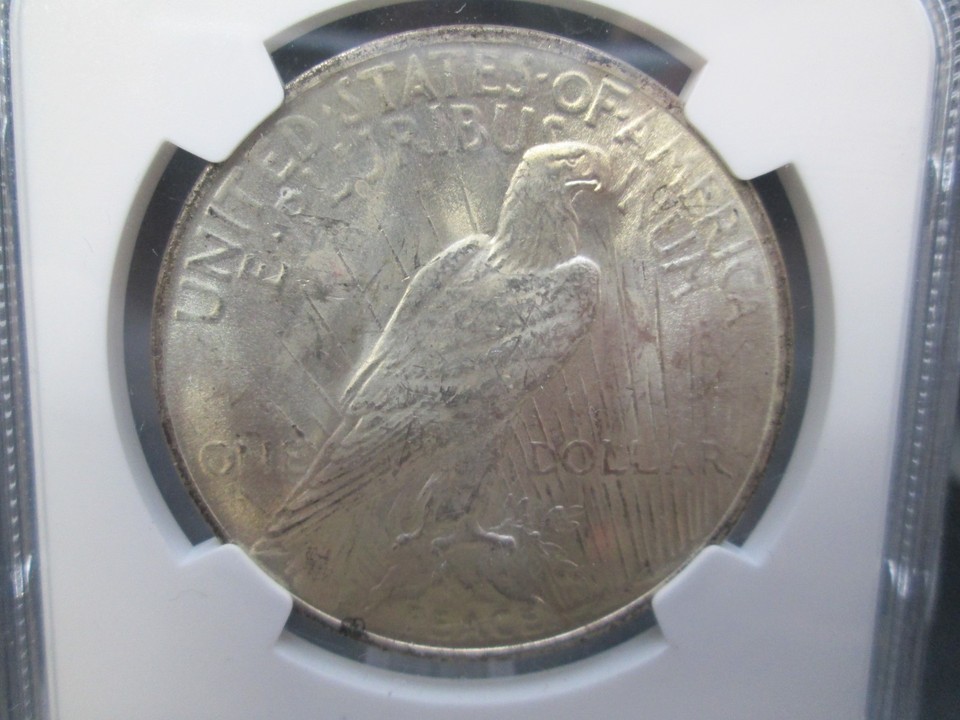 1922 US Peace Silver Dollar NGC MS 64 | eBay