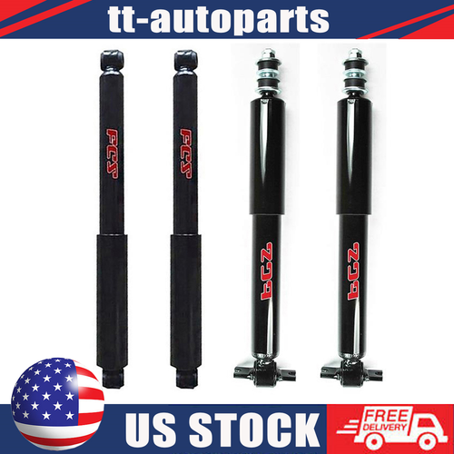 Front & Rear Shocks for 84-95 Toyota Pickup & 93-98 T100 2wd RWD (set ...