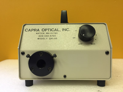 Capra Optical QHI-85 120 VAC, 60Hz, 175 W, Fiber Optic Illuminator ...