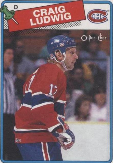 1988-89 O-Pee-Chee - Craig Ludwig #230 for sale online | eBay
