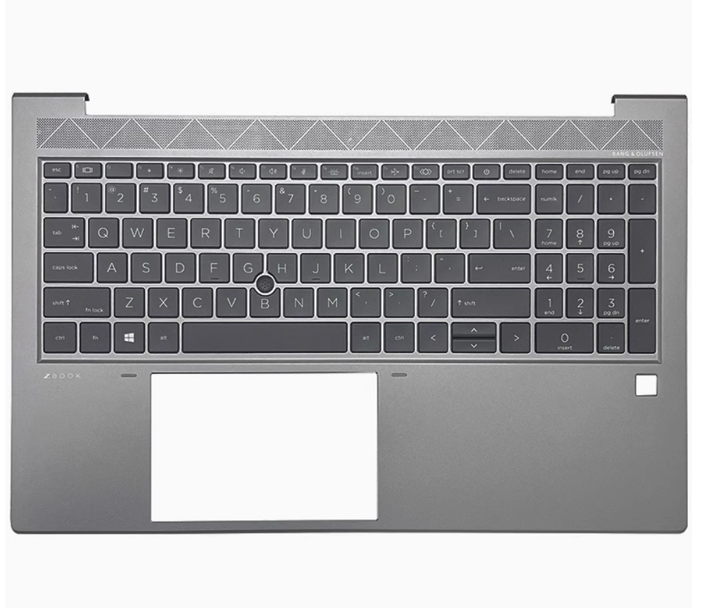 M35847-001 For HP ZBook Firefly 15 G7 G8 Palmrest US Backlit Keyboard ...