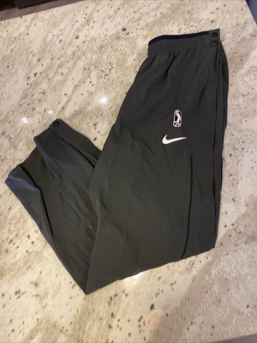 Nike Mens NBA Gatorade Player Issue Snap Bottom Pants Grey 2XL Tall ...