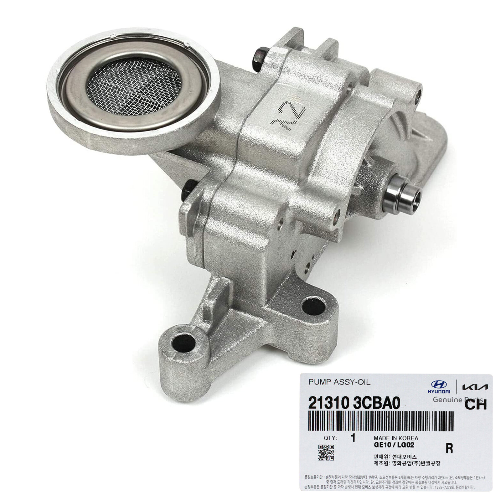 GENUINE 213103CBA0 Engine Oil Pump for SantaFe Azera Kia Sorento Sedona ...