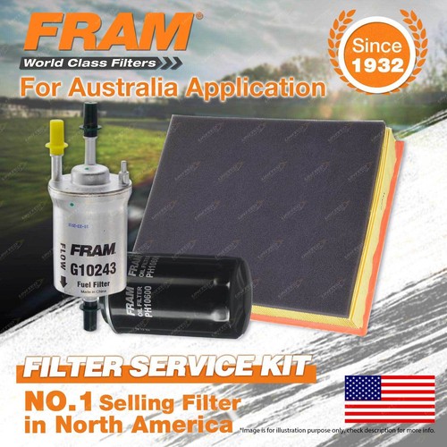 Fram Oil Air Fuel Filter Service Kit for Volkswagen Amarok 2H 300 TSI ...