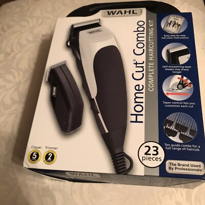 WAHL Home Cut Combo Haircutting Clipper Trimmer Kit 23 Piece Set | eBay