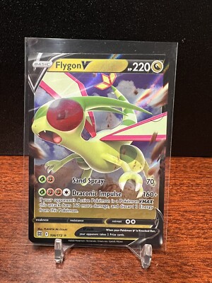 Flygon V - 106/172 Ultra Rare Brilliant Stars Pokemon TCG | eBay