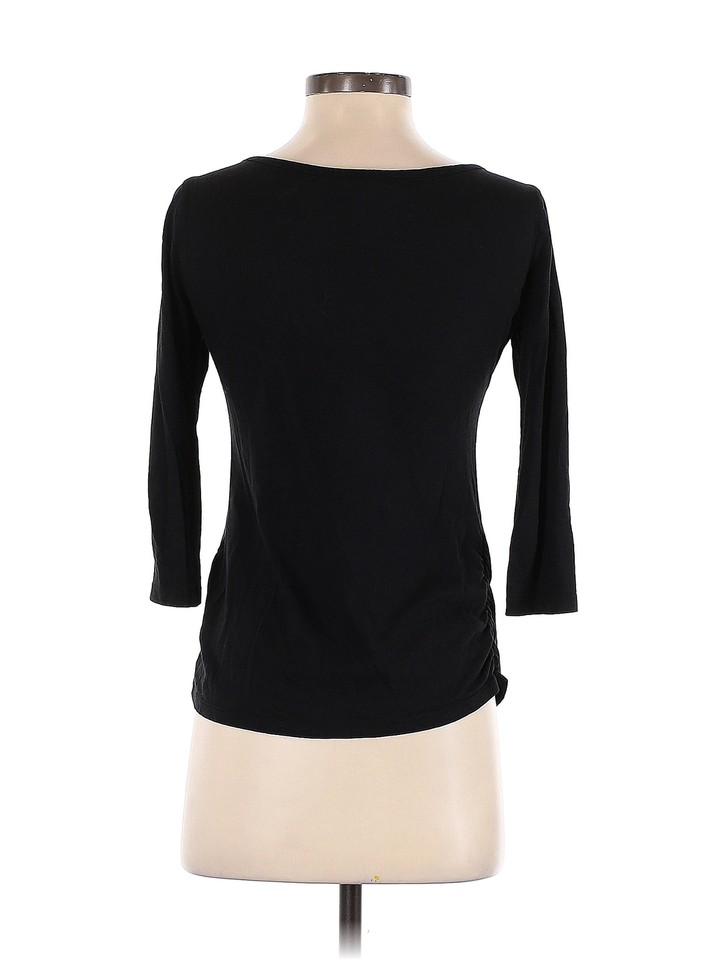 French Connection Women Black 3/4 Sleeve T-Shirt XS | eBay