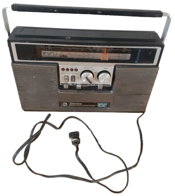 Emerson Stereo 8 Track/FM/AM/TV/WB 8 Track Boombox Radio TPV 60 Tested ...