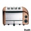 Dualit Classic 4 Slot Toaster With Sandwich Cage in Copper Spray Finish ...