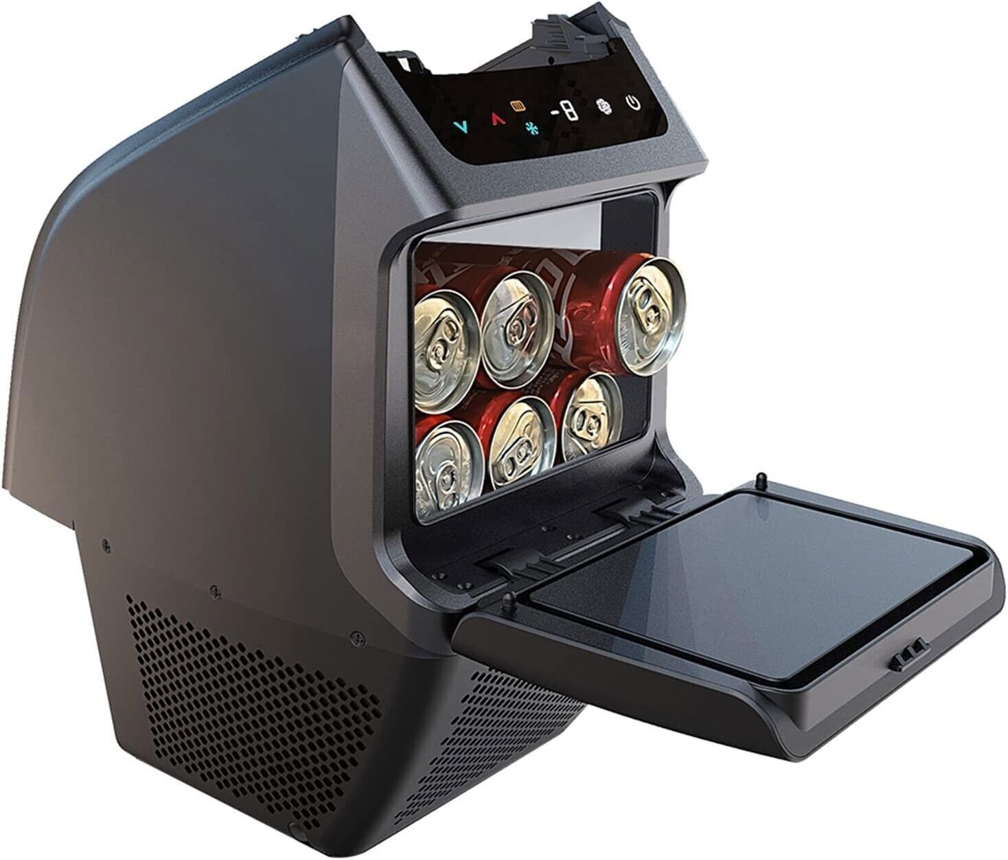 Fits for Tesla Model Y 12V 4.6L Portable Car Refrigerator Mini Car ...