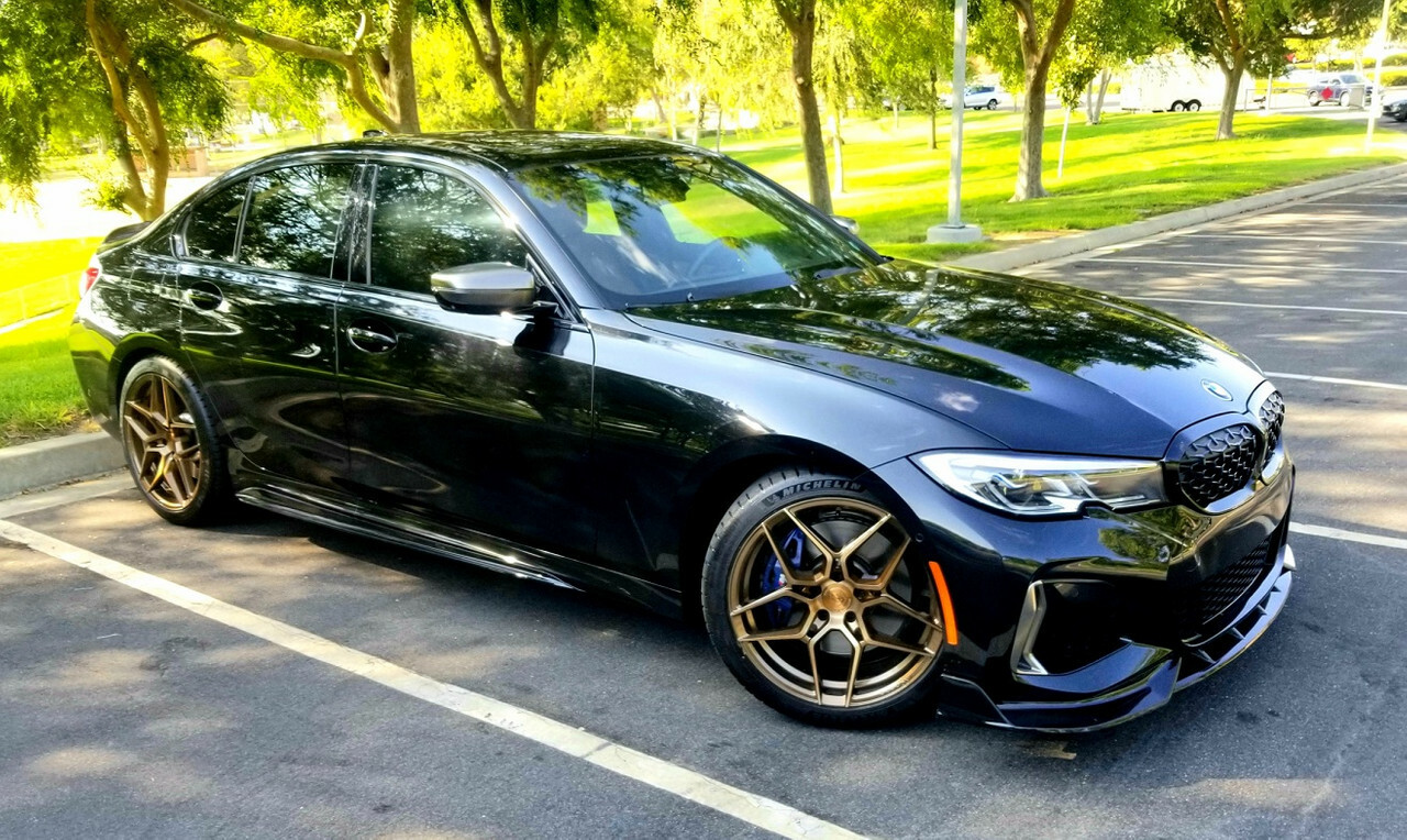 19” ROHANA RFX11 BRUSHED BRONZE WHEELS RIMS FOR BMW G22 430 M440i 19x8 ...