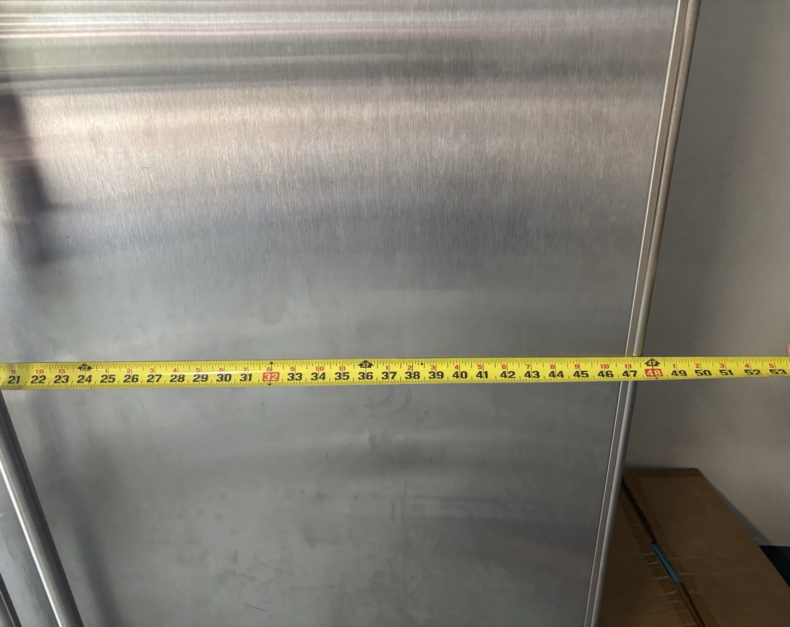 Sub-Zero 632 48" Stainless Steel Side by Side Refrigerator | eBay