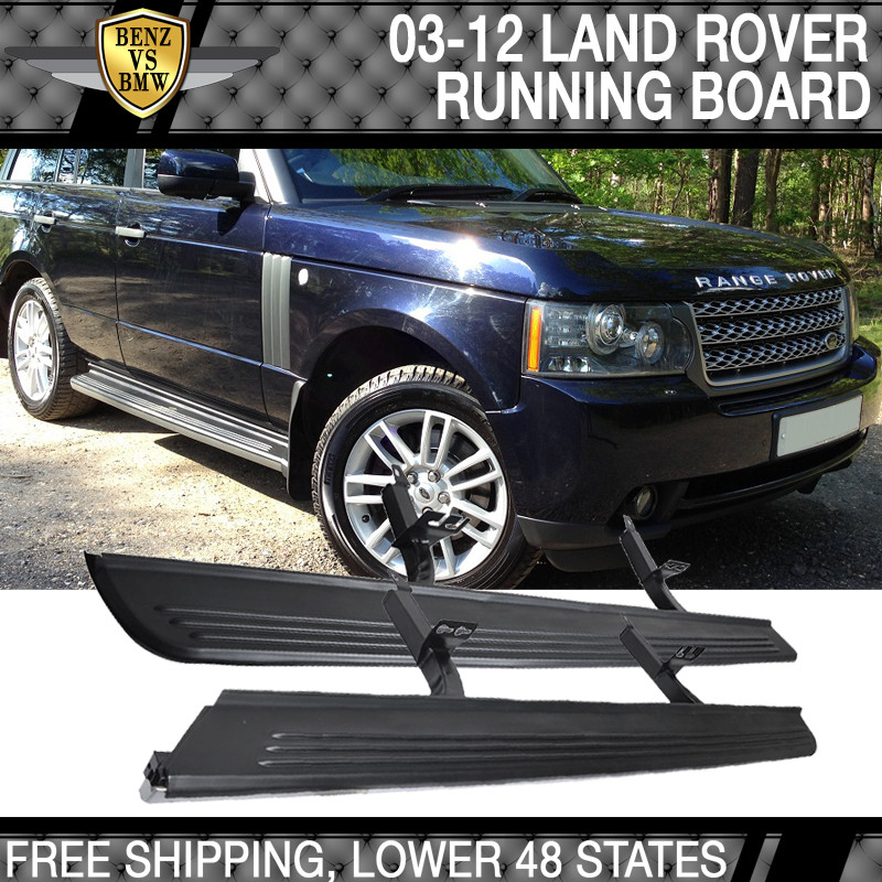 Fit 03-12 Land Range Rover HSE L322 OE FACTORY Style Running Board Side ...