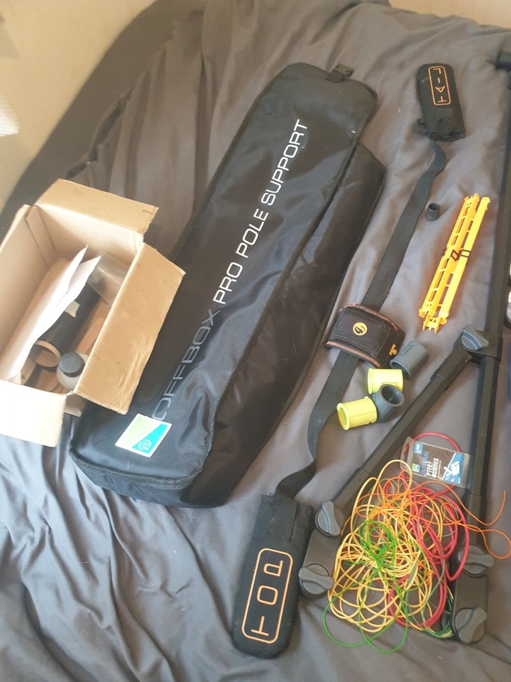 Preston Feeder Arm.preston Roost.fix Bank Sticks.fluro Carbon. Elastic ...