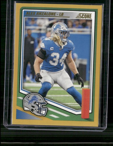 2025 Score #92 Alex Anzalone Gold | eBay