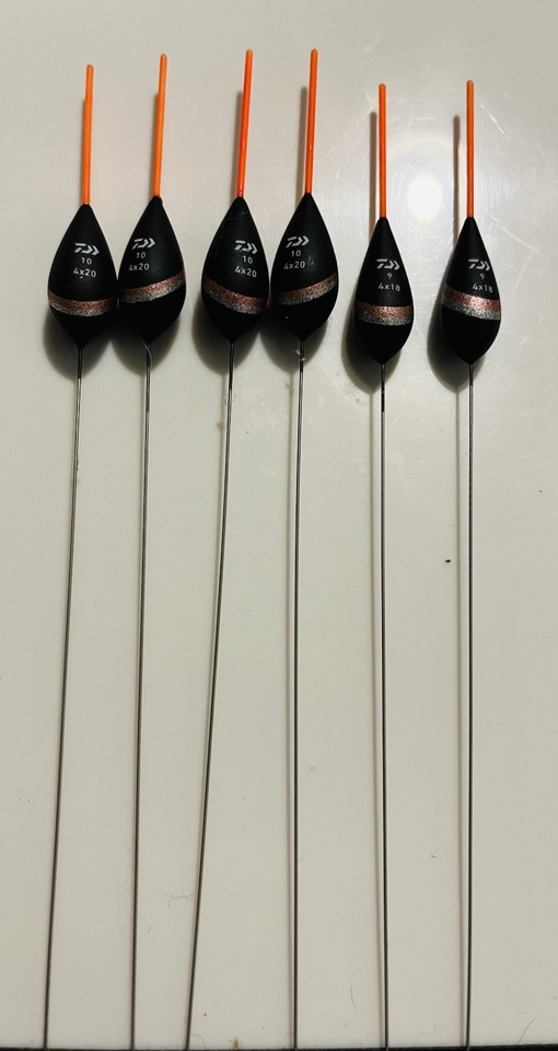 Daiwa pole floats X 6 | eBay UK