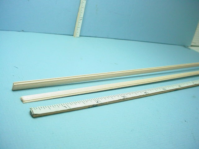 Miniature Chair Rail (2 Pcs) #NE952 Basswood Northeastern | eBay