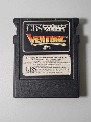 CBS ColecoVision Venture Game Cartridge Only | eBay