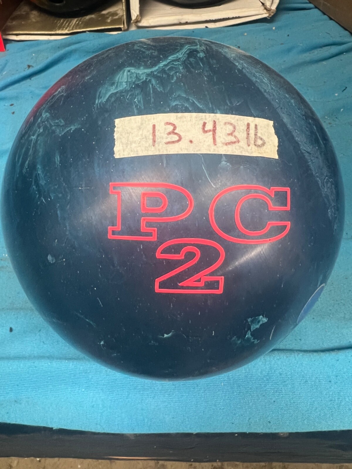 Faball Hammer PC2 bowling ball Rare vintage gem 13lb 14lb | eBay