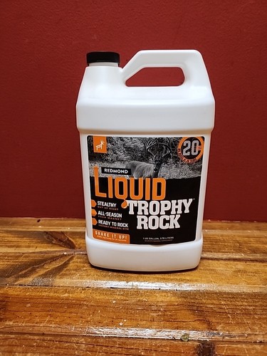Liquid TROPHY ROCK All Natural Mineral Attractant Bigger Antlers ...