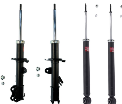 KYB 4 STRUTS SHOCKS fits NISSAN VERSA 07 08 09 2013 to 2014 332152 ...