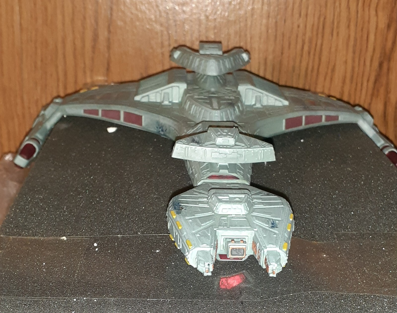 THE ONLY ONE....Star Trek: TNG Rick Sternbach's desk model Klingon Vor ...