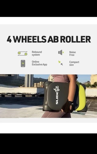 Wonder Core Slide Fit-Ab Roller- Exercise Machine-Core Training At Home ...