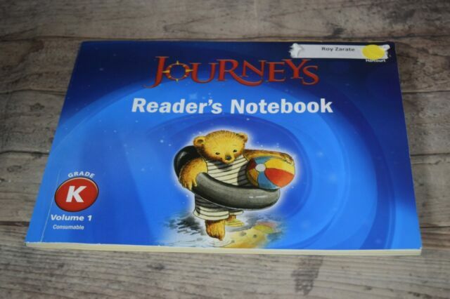 Journeys Ser.: Journeys : Reader's Notebook Volume 1 Grade K (2016 ...