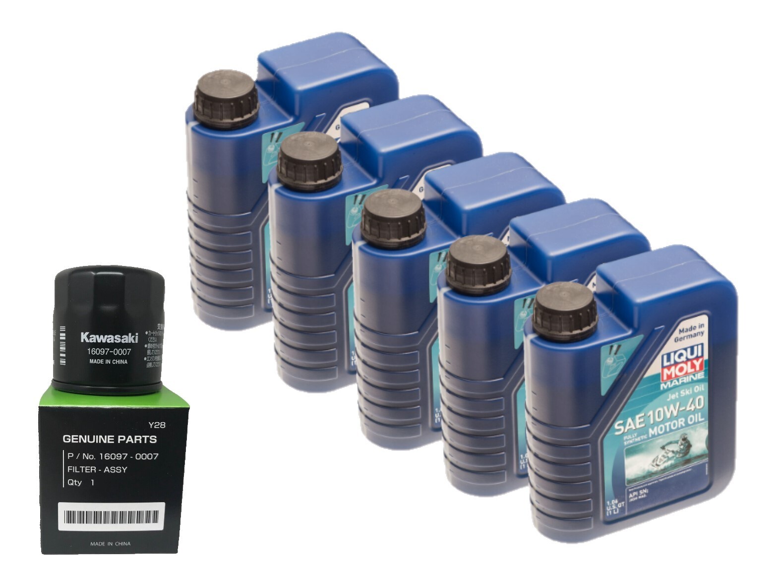 KAWASAKI 16097-0007 - Cross reference oil filters