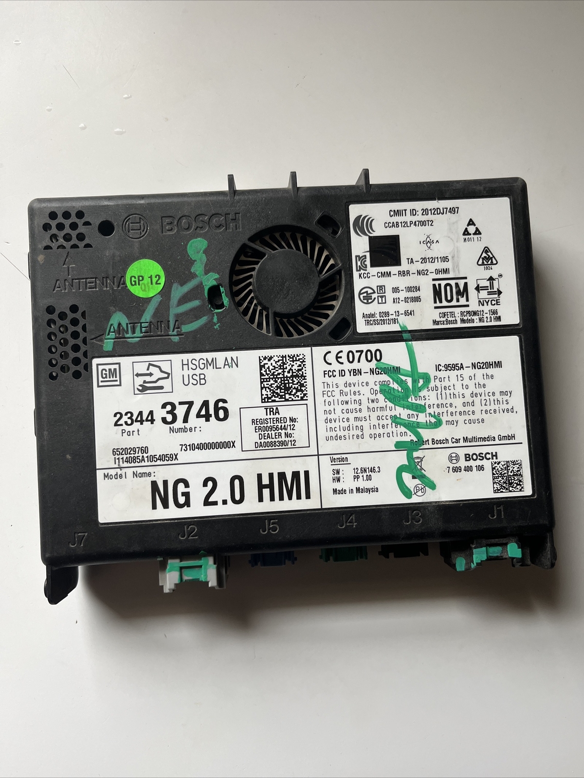 2014-2015 CHEVY SILVERADO HMI 2.0 MODULE 23443746 | eBay