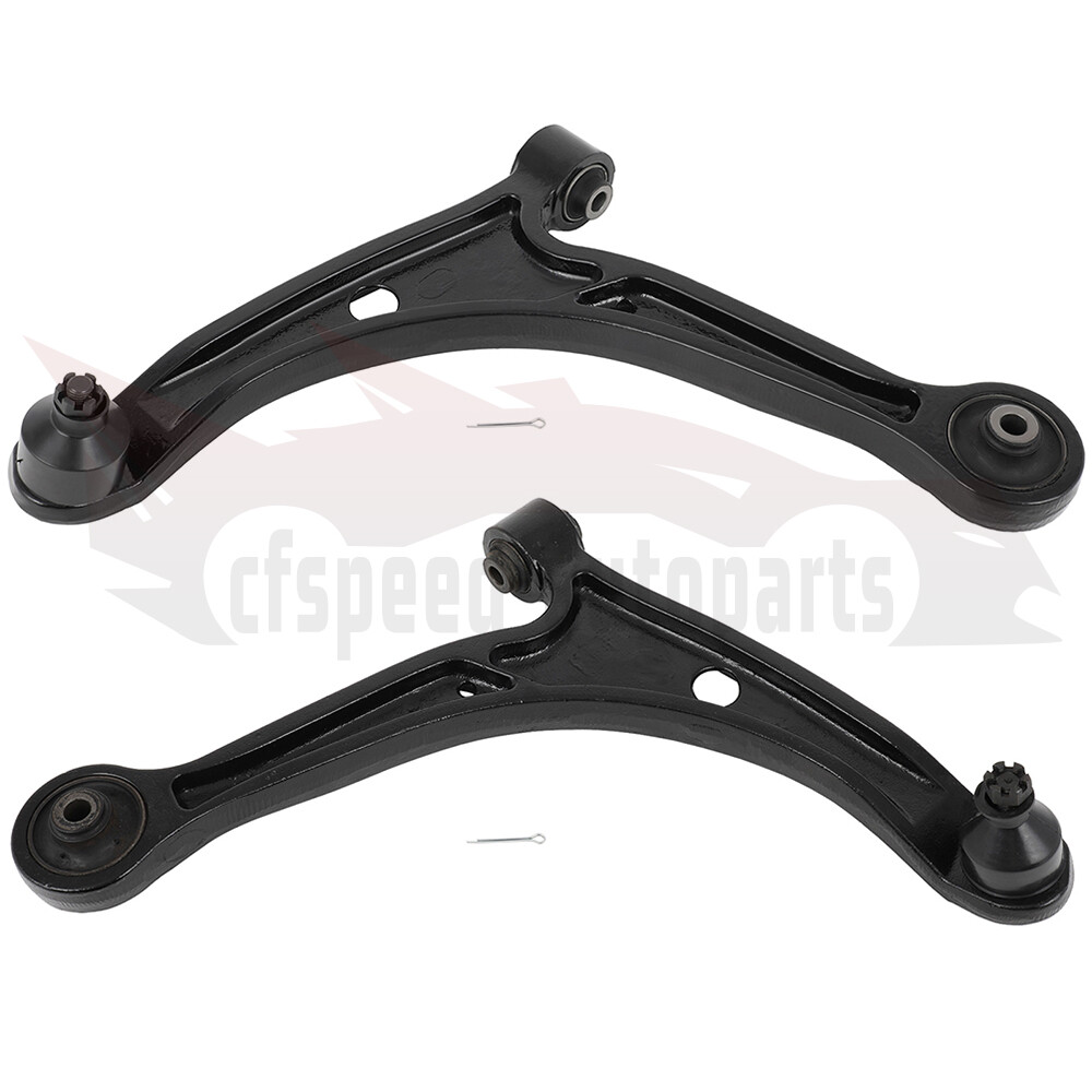 2x Front Lower Control Arm w/ Ball Joints For Acura MDX 01-06 Honda ...