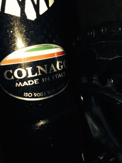 Colnago Carbon Fiber Roadbike c50 Anniversary Edition, logo on each ...