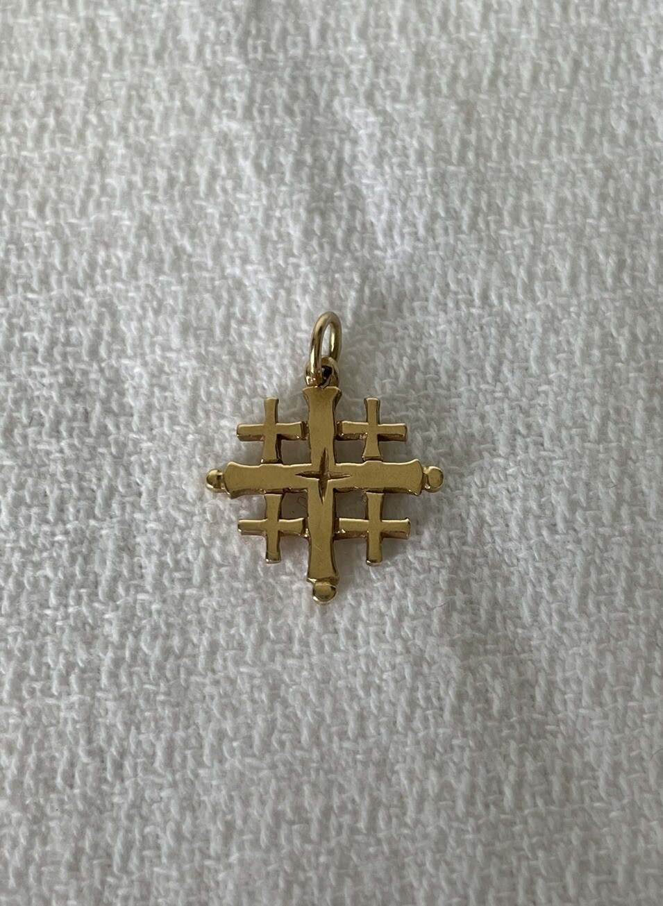 James Avery Retired 14K Yellow Gold Jerusalem Cross C… - Gem