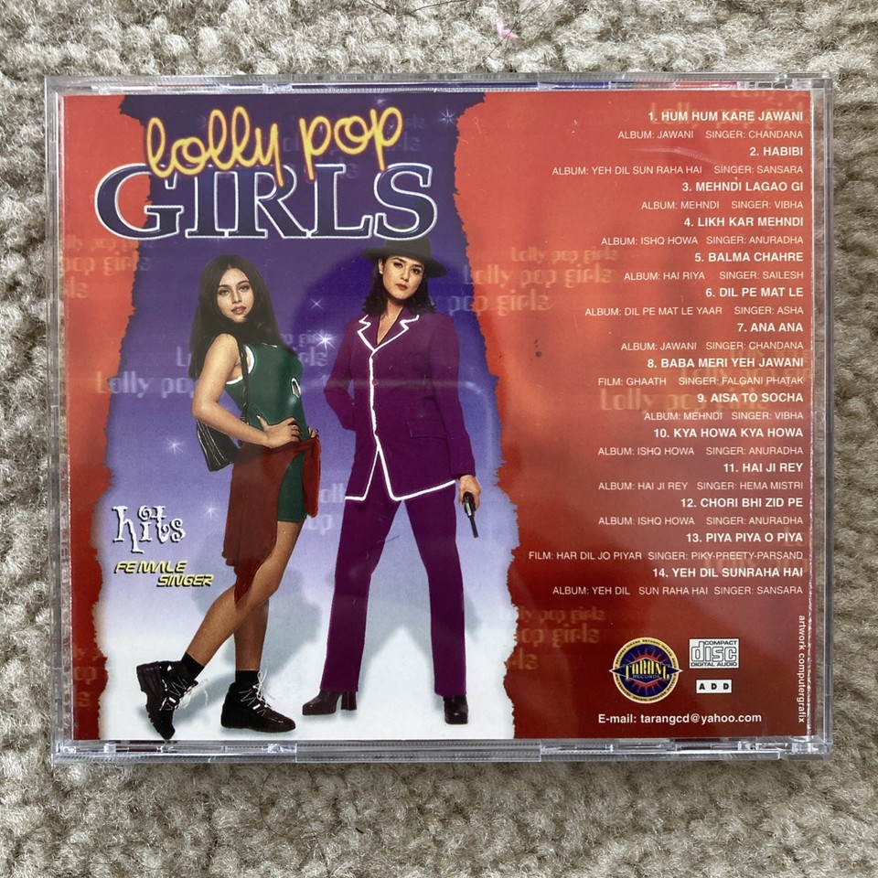 Lolly Pop Girls Hits Female Singer Bollywood CD | eBay