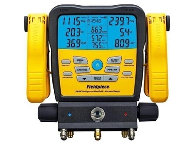 Fieldpiece SM382V SMAN Wireless Refrigerant Manifold (3-Port) | eBay