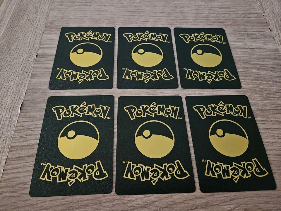 Pokemon Cards. 6 Black Card Bundle. Immaculate Condition. | eBay