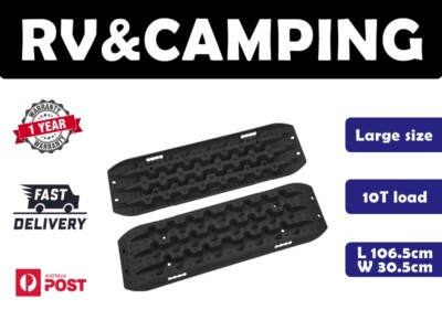 4X4 10T Pair Recovery Tracks Sand Track Sand / Snow / Mud Trax 4WD ...