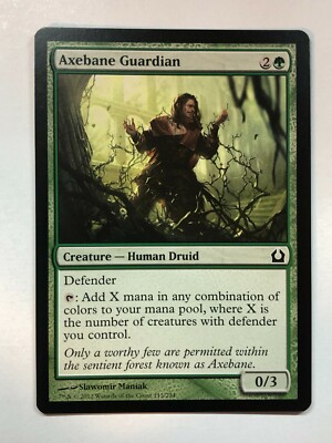 MTG Axebane Guardian Return to Ravnica 115 Regular Common | eBay