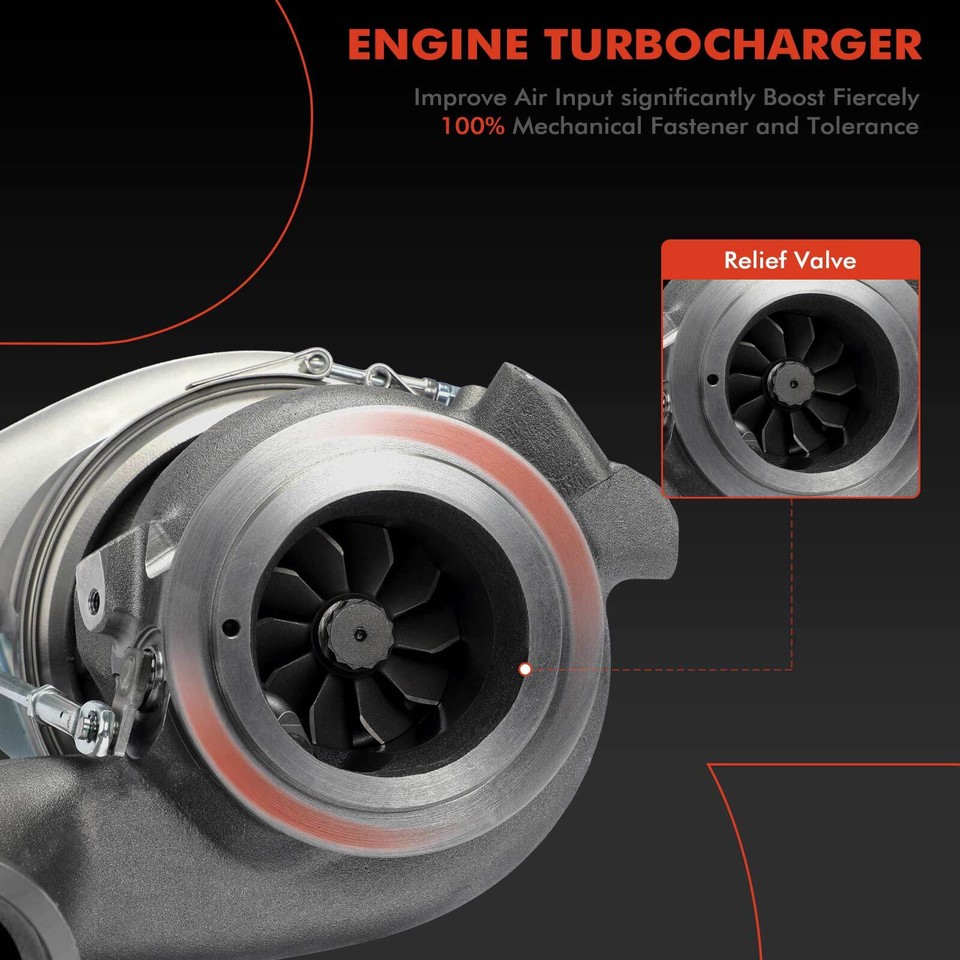 A-Premium Turbo Turbocharger with Actuator for DAF Truck 12.91L CF85 ...