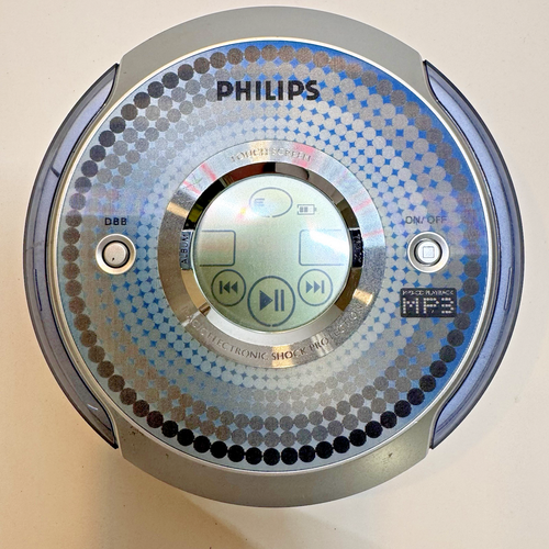 Vintage Philips EXP2561 Portable Touch Screen CD & MP3 Player Earphone ...