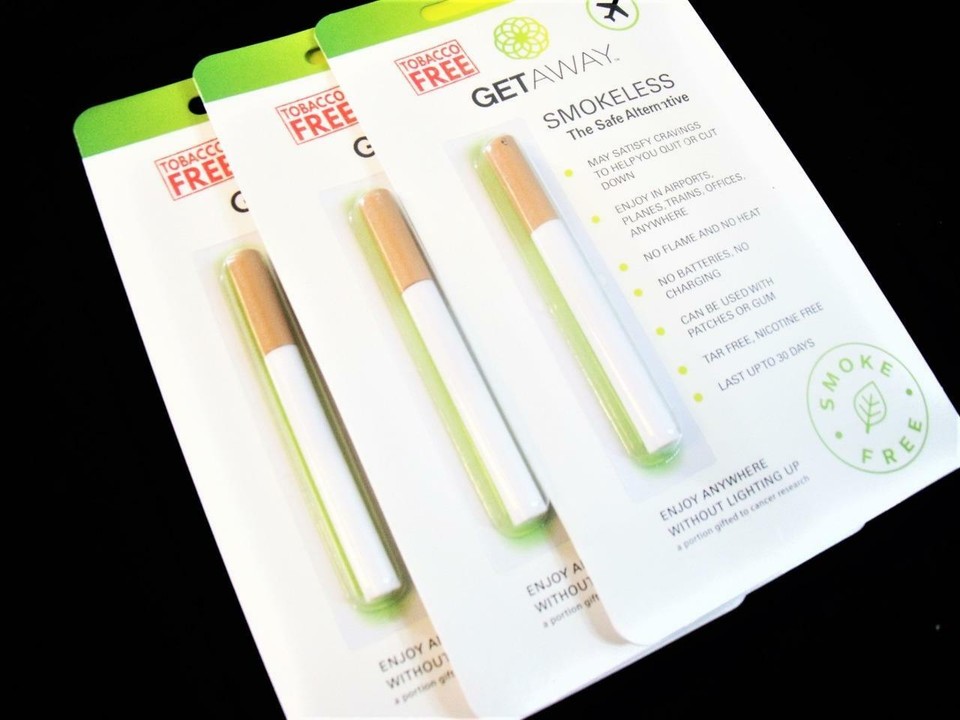 Lot of (3) Smoking Cessation Inhaler, Fake Cigarette Help Quit Aid Cut ...