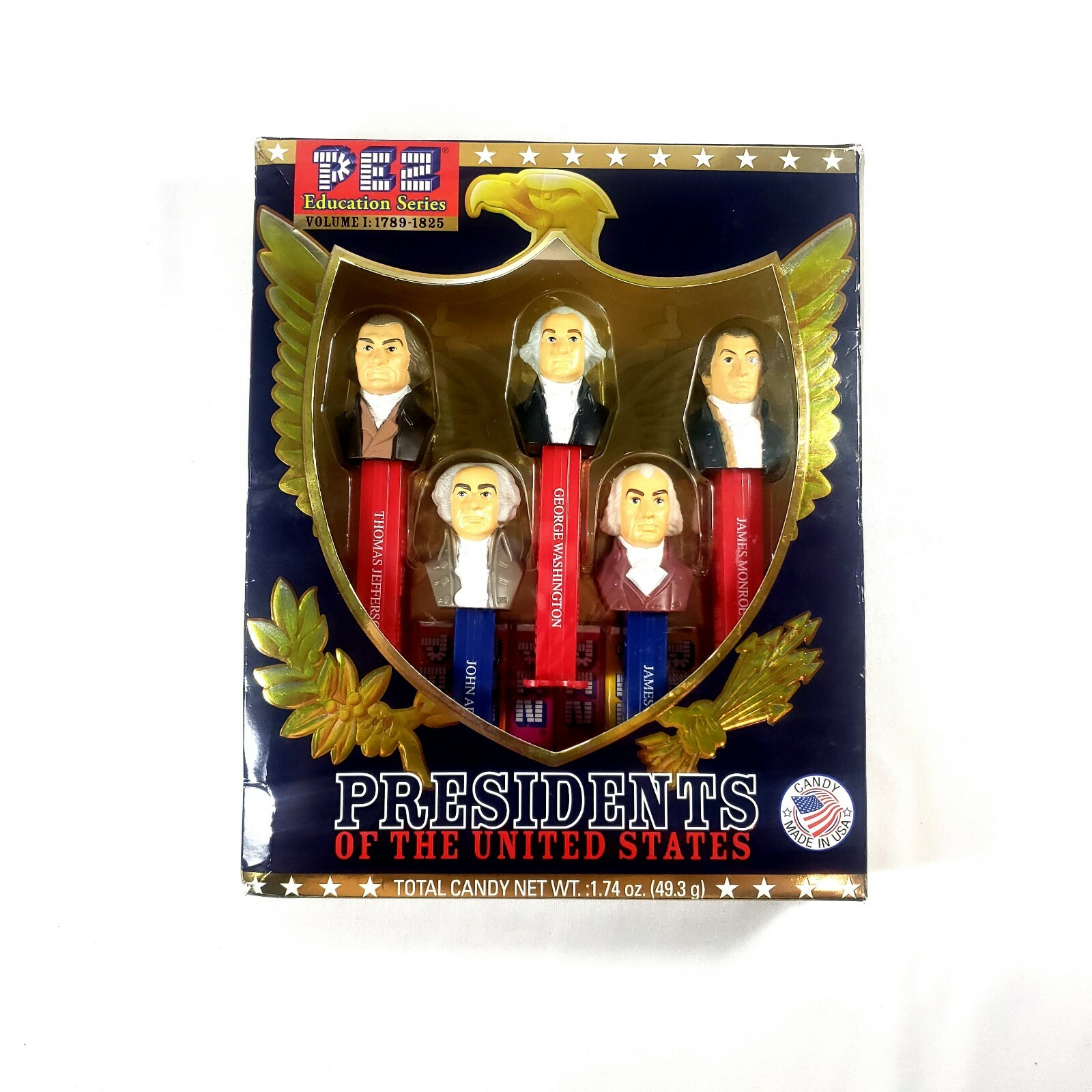 PEZ Candy Dispensers - Presidents Of The United States Volume 1: 1789 ...