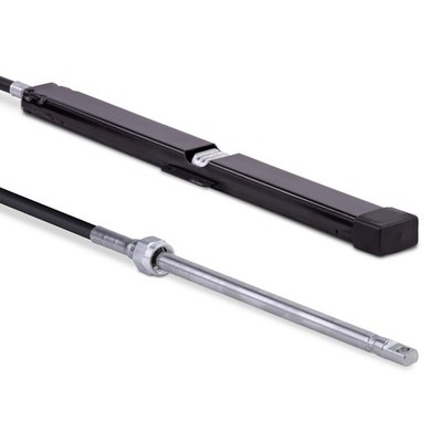SeaStar SSC13412 Rack & Pinion 12 ft Mechanical Steering Cable Teleflex ...